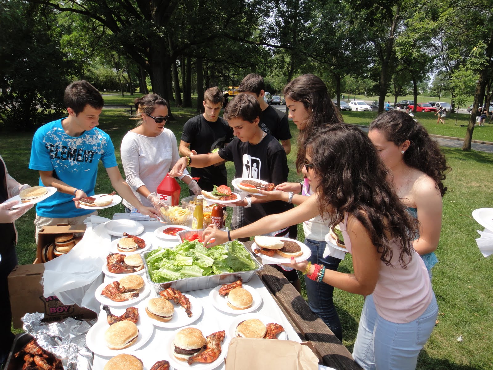 News from Canada: School BBQ