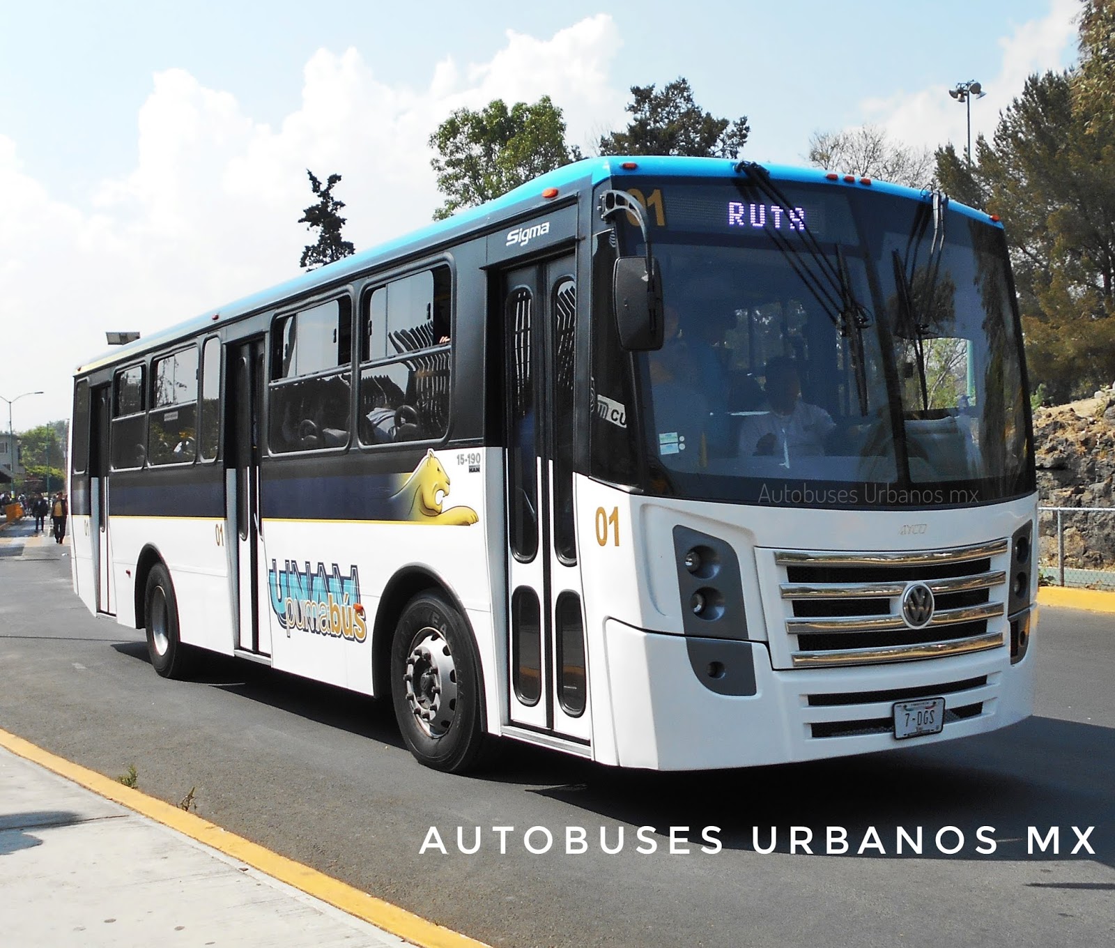 Transporte público, autobuses y microbuses CDMX.: Volkswagen Volksbus ...