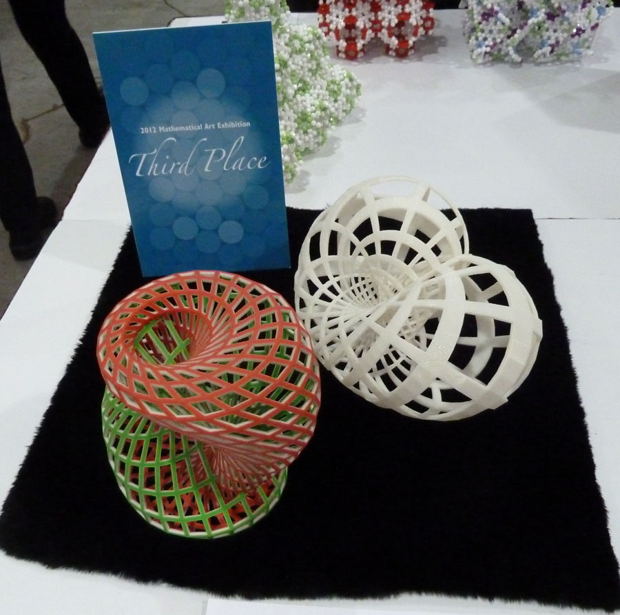 hyperbolic crochet: Math and Art in Joint Math Meetings 2012