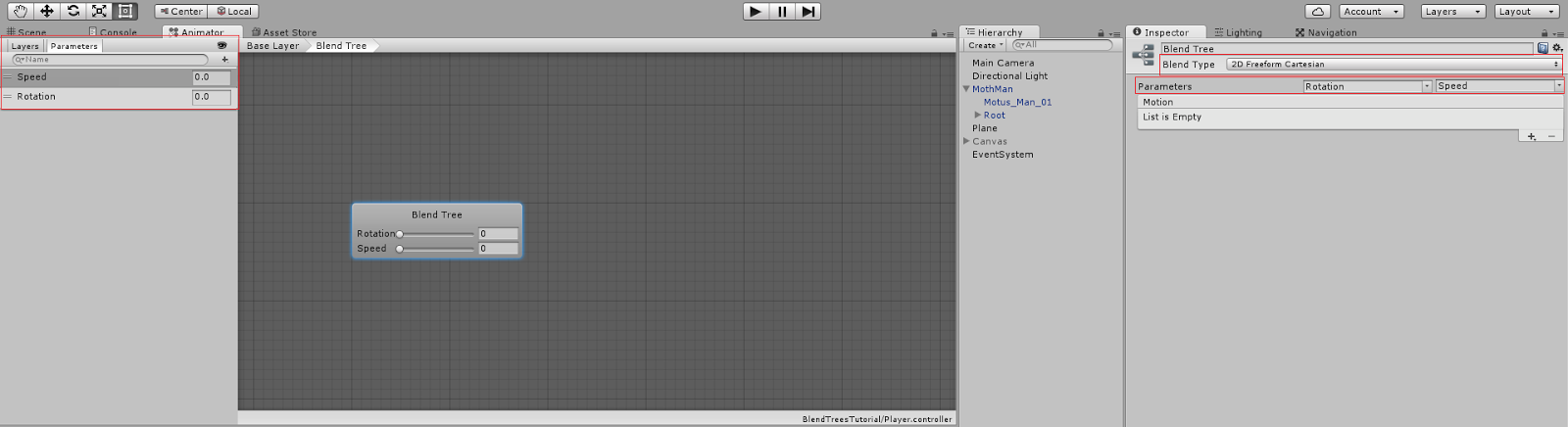 Coding With Unity Blend Trees For Smooth Animations
