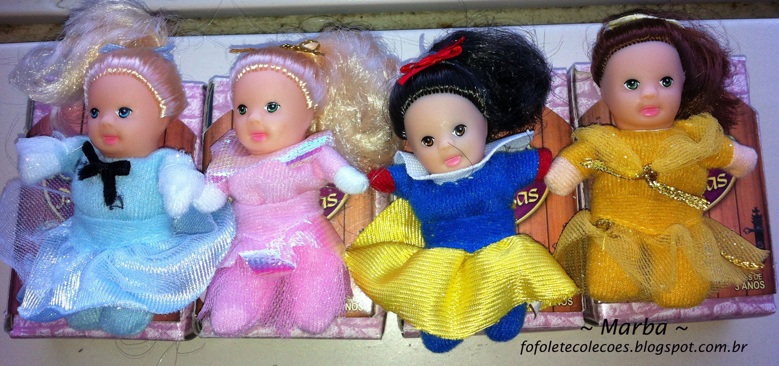 Bonecas Fofoletes: Um jeito Fofolete nos cabelos e roupas