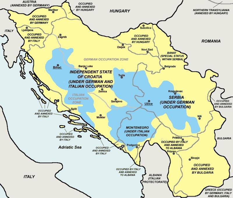 ASFE Slovakia: Drvar, Berane, Lastovo, Foca - Yugoslav Partisan Issues