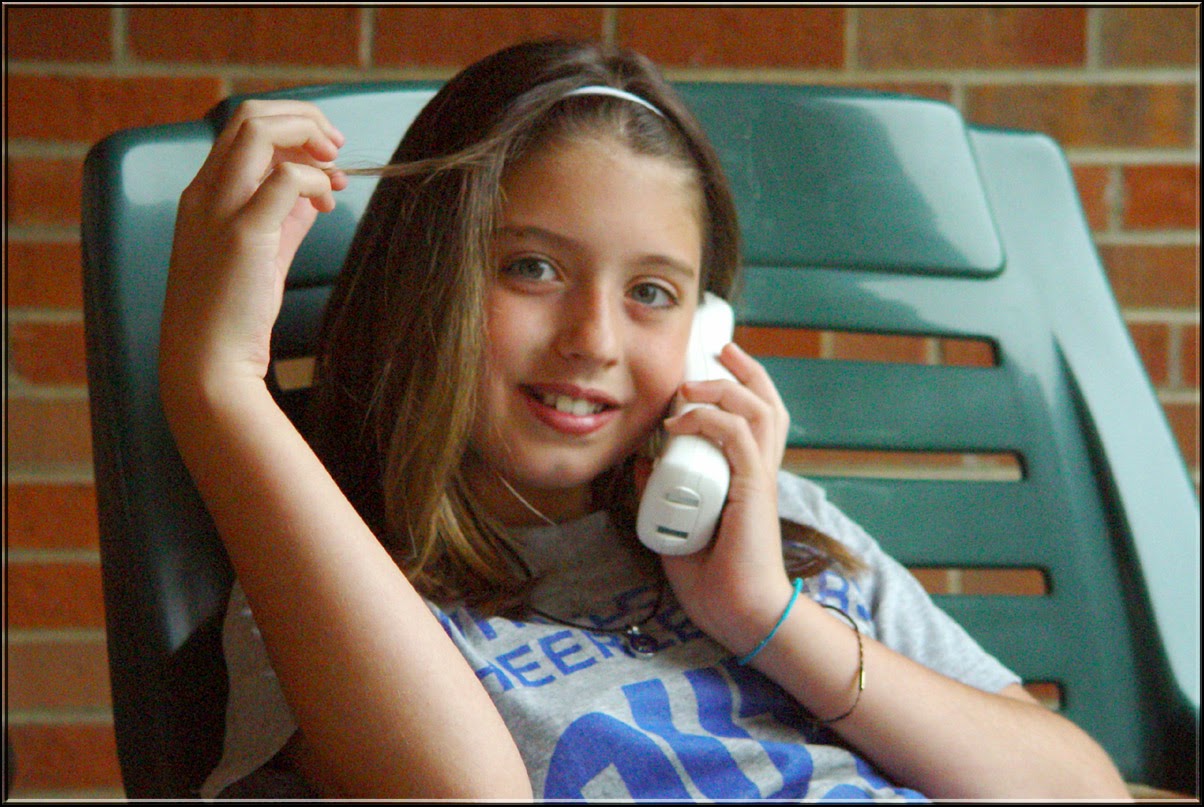 In a Fractional Second - usually: Teen, Girl, Phone