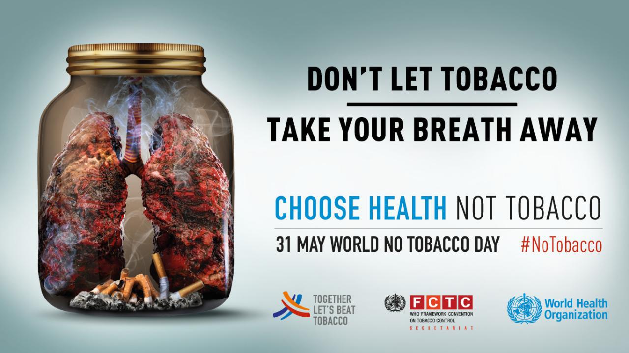 Centro AntiFumo Quit: 31.05.2019 World No Tobacco Day 2018: "Non ...