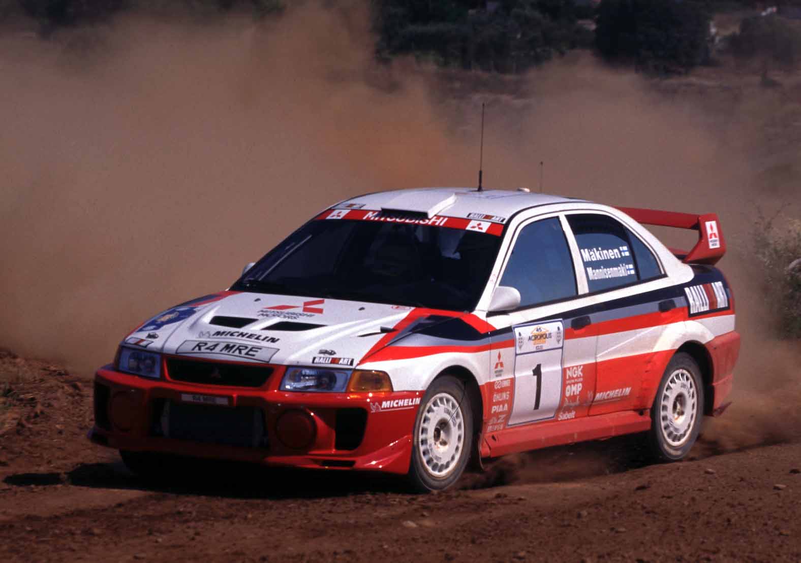 Mitsubishi's WRCars: R4 MRE