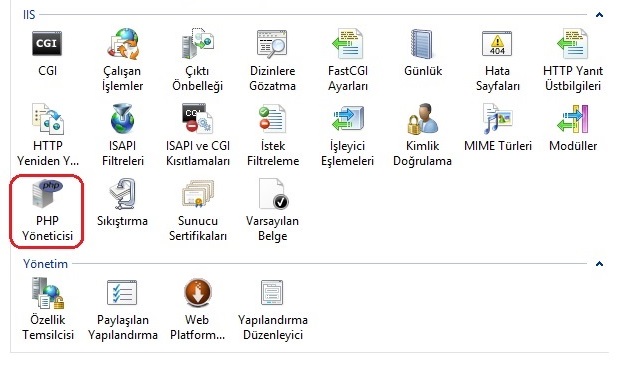 IIS Üzerinde PHP Uygulama Çalıştırma IIS Üzerinde PHP Uygulama Çalıştırma