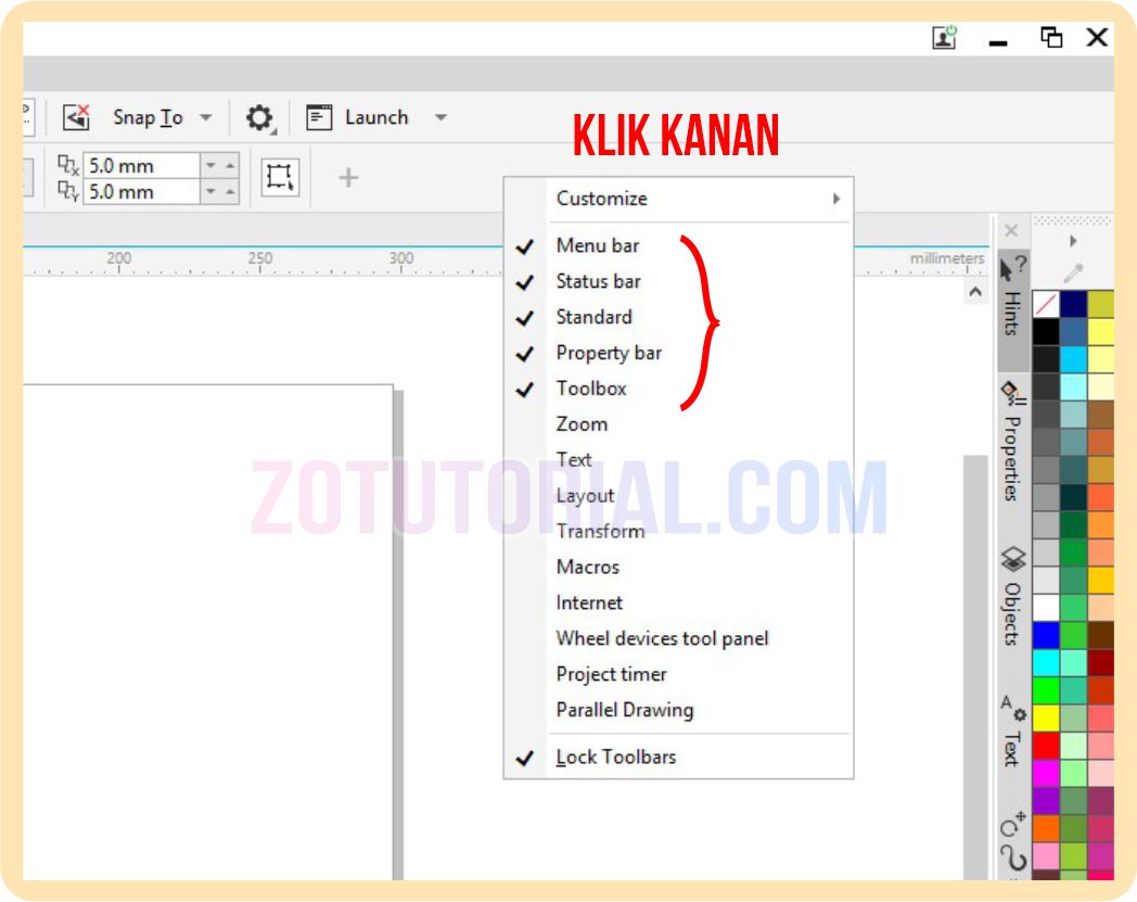 Cara aplikasi corel draw - knowvica Cara aplikasi corel draw - knowvica