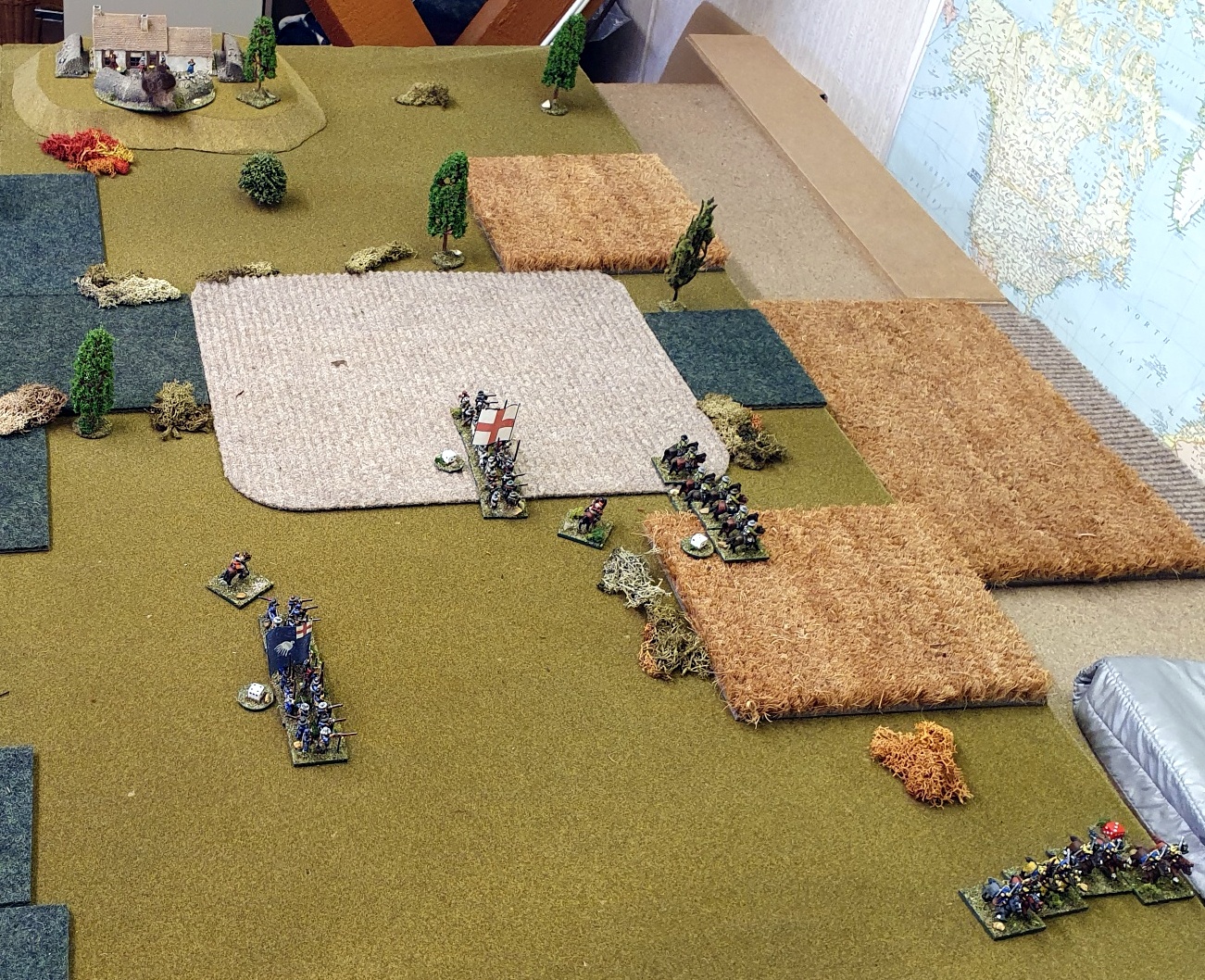 "One Hour Wargames" - Scenario 22 - "Ambush" - Set Up and Game