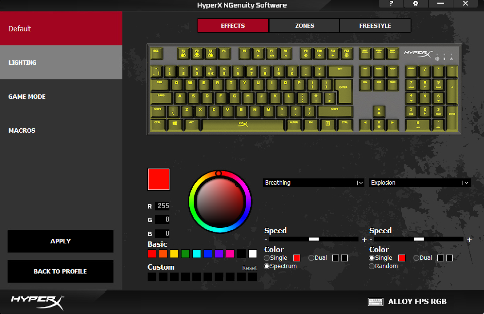 Análisis: HyperX Alloy FPS RGB - No Soy Gamer