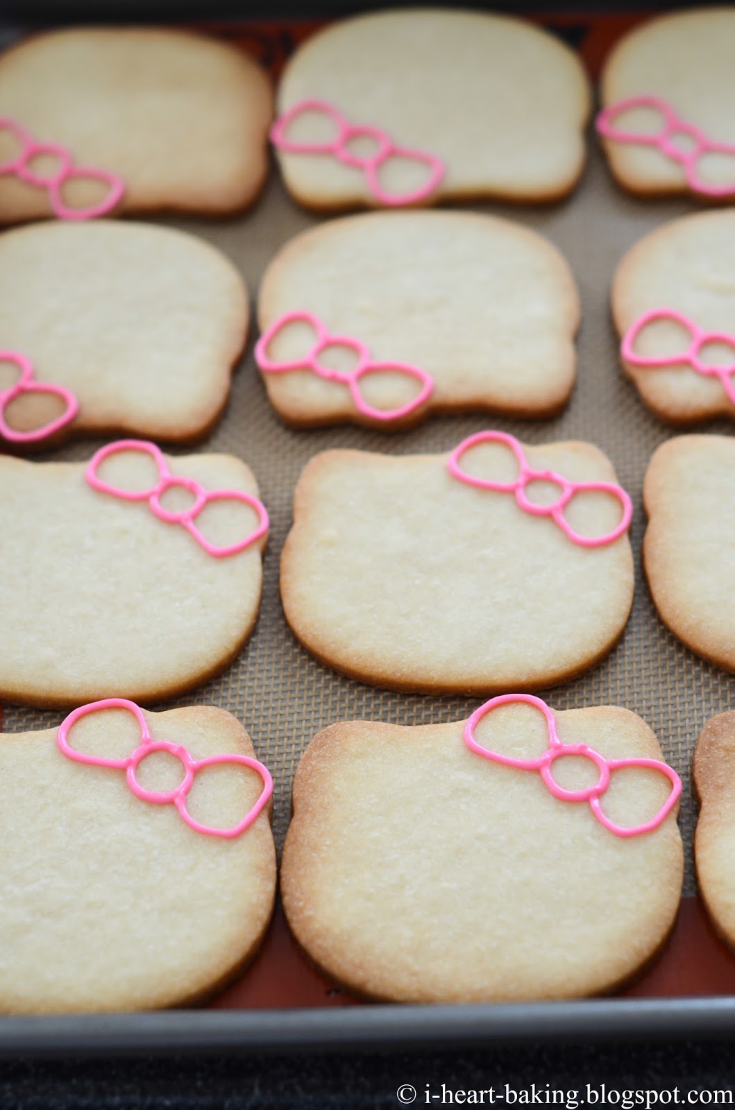 i heart baking!: hello kitty dia de los muertos sugar skull cookies