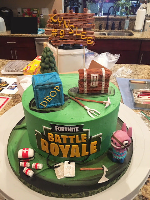 The Bake More: Fortnite Cake