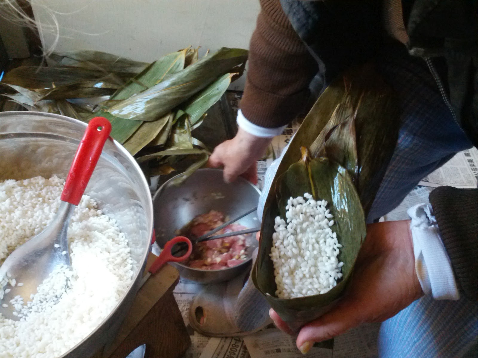 ruthless cooks: Zongi (Chinese Tamales) (粽子)