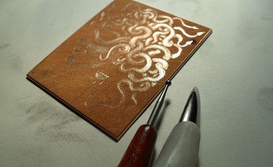 Artwork of Larry Vienneau Jr: Mezzotints and the World's Largest Song Bird