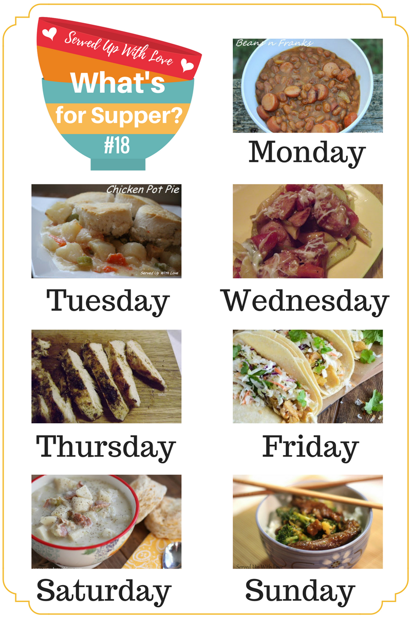 Served Up With Love: Broccoli Casserole at What's for Supper Sunday #18