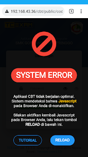 Cara mengaktifkan Javascript pada Browser