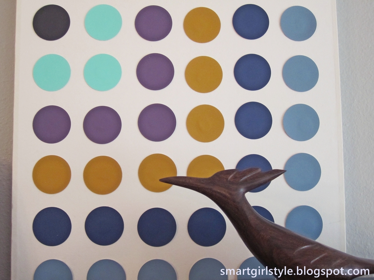 smartgirlstyle: Paint Chip Art