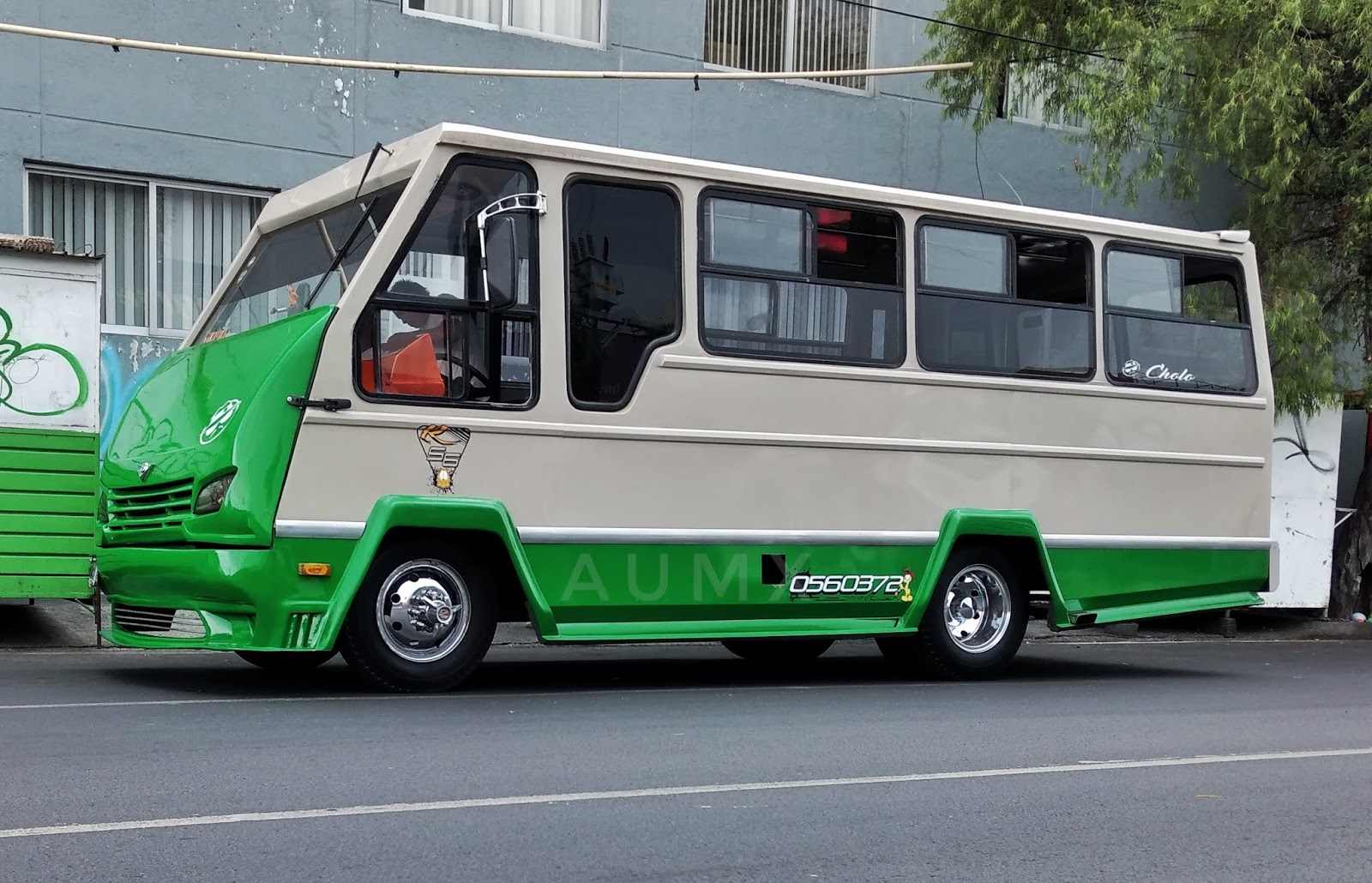 Transporte público, autobuses y microbuses CDMX.: Microbús Chevrolet Alfa