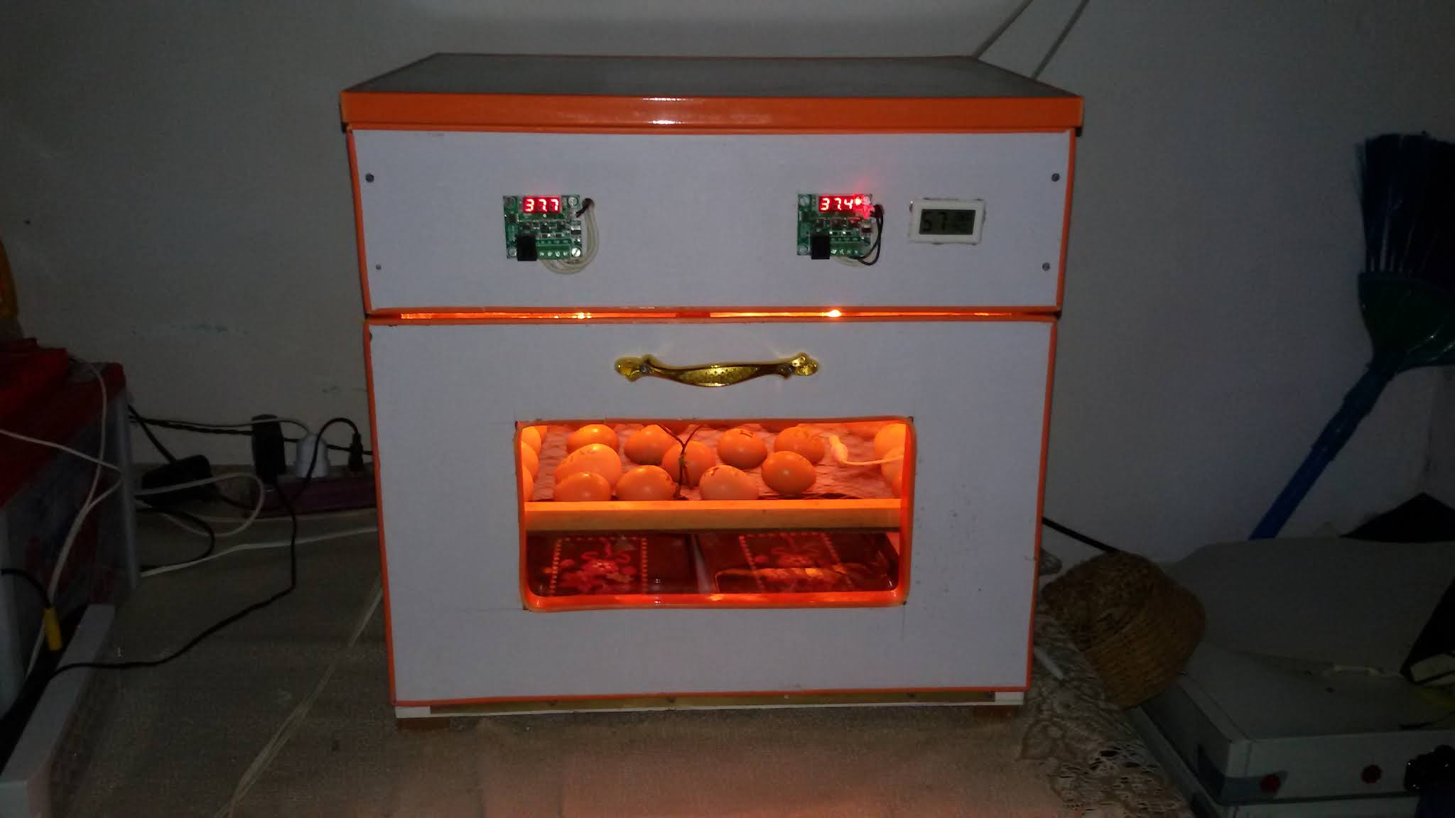 DIY-Home Made Incubator Eggs Hatcher -How to make an AC- DC incubator ...