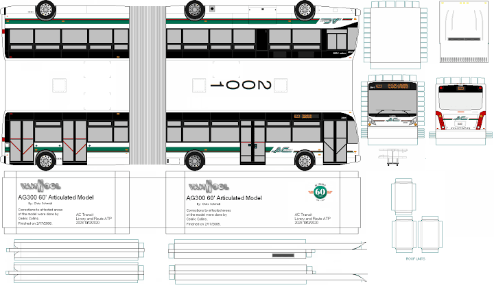 radar metropolitano: Van hool ag300 paperbus