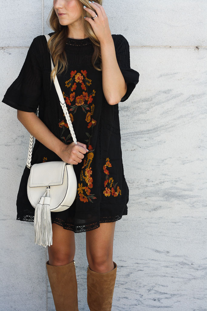 My Favorite Embroidered Mini - Twenties Girl Style