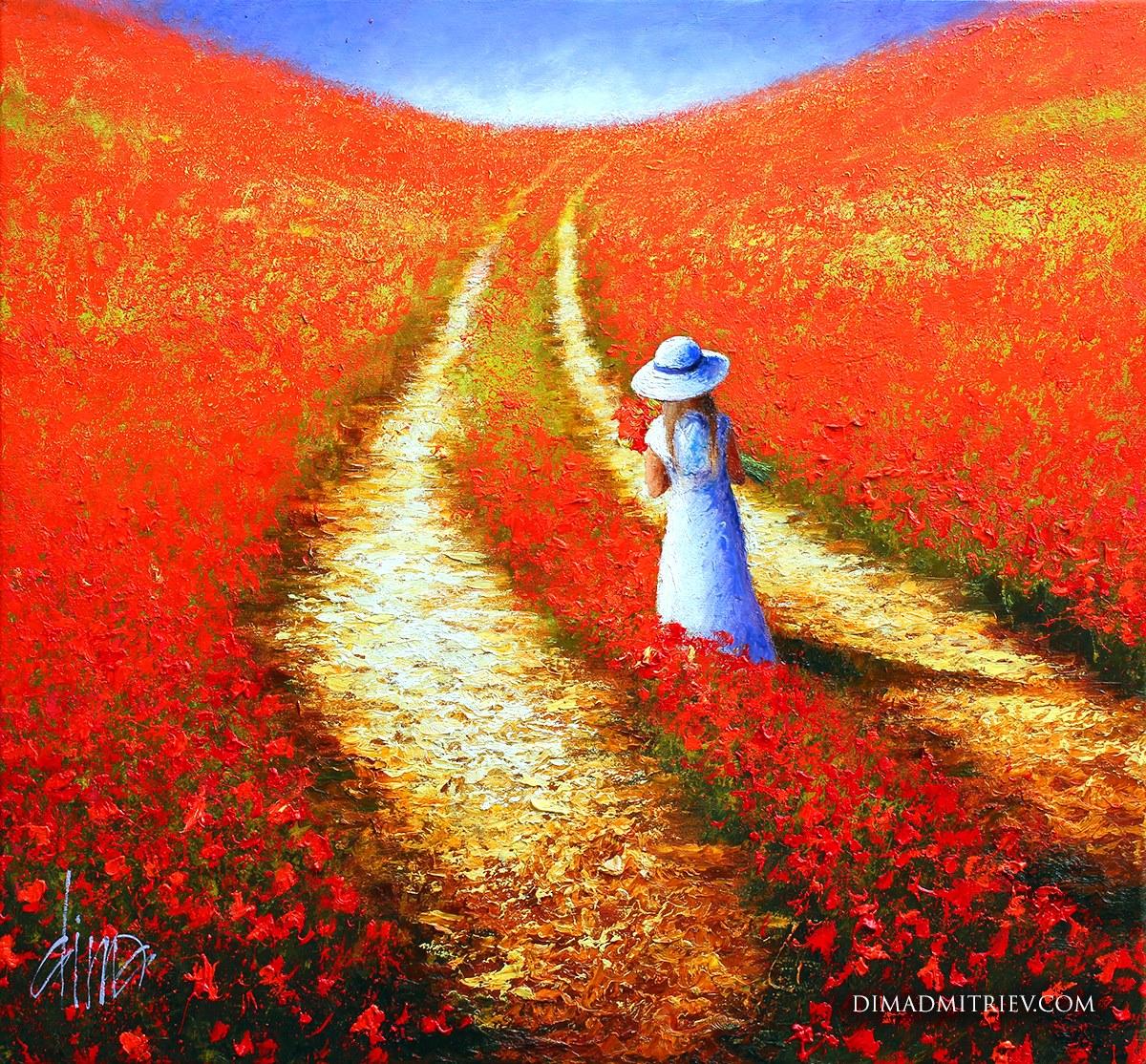 Colorful Paintings By Russian Artist Dima Dmitriev - Fine Art and You
