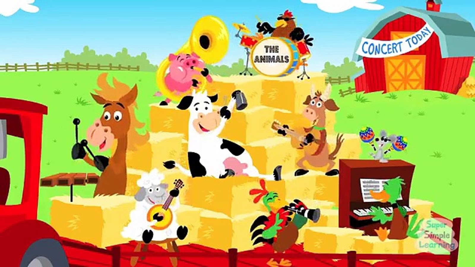 ENGLISH INFANTIL : THE ANIMALS ON THE FARM