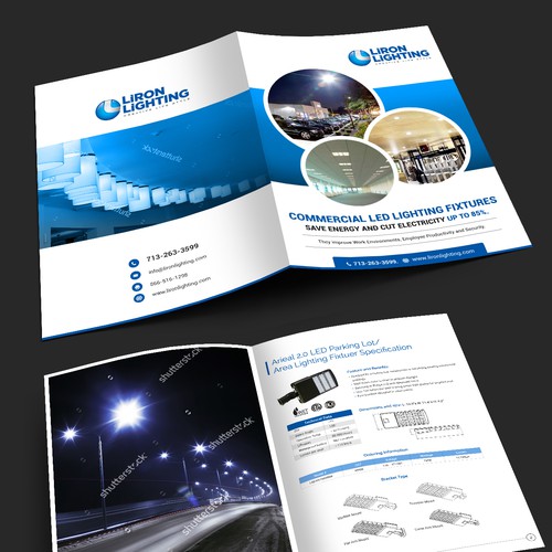How To Make An Electrical Brochure Design Or Led Light Brochure?