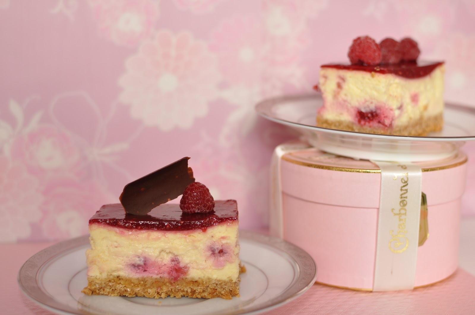 Sweet Pea Creations: Raspberry Cheesecake Delice
