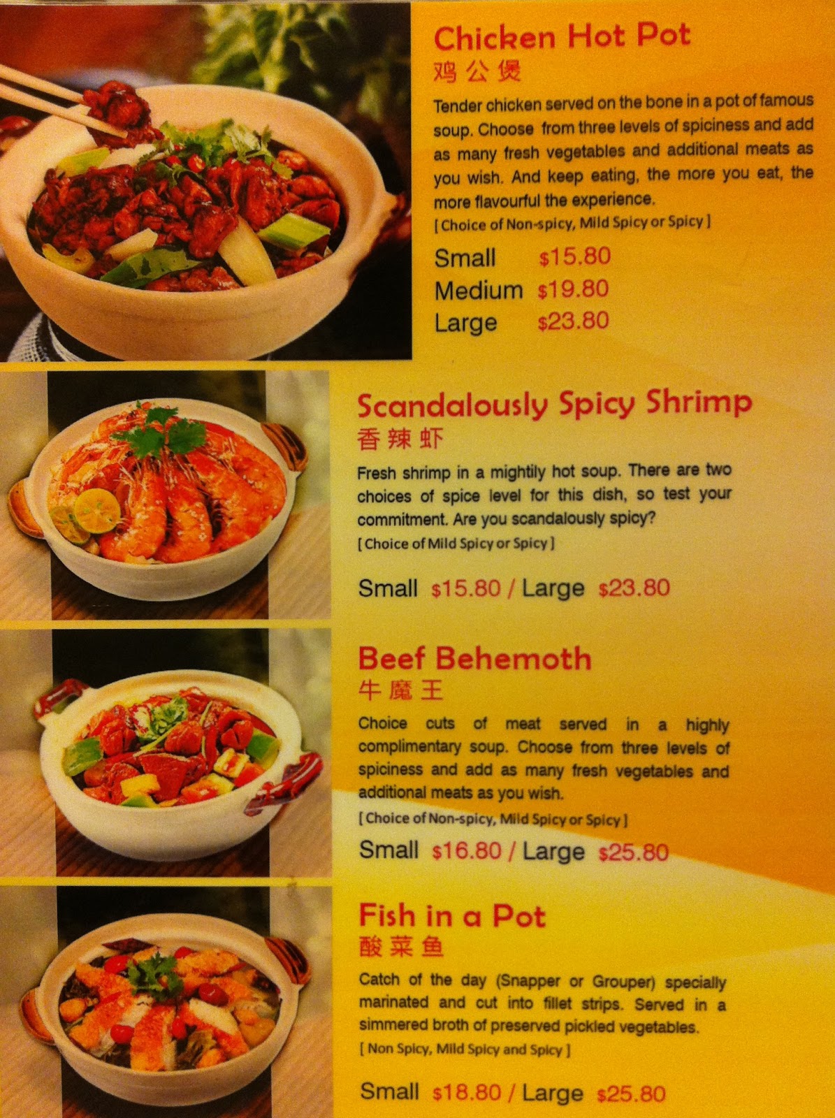 Street Food Warms Your Heart: Background - Chicken Hot Pot at NEX Part 2