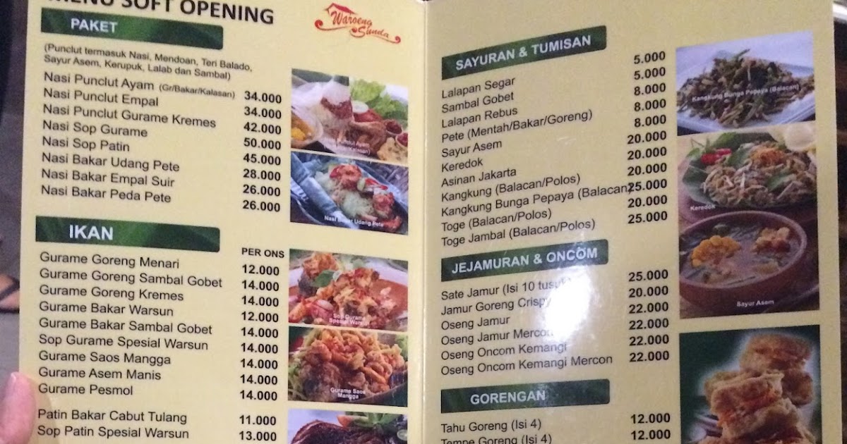 Inspirasikukeni: Cabang baru Waroeng Sunda di Kebon Jeruk (**)