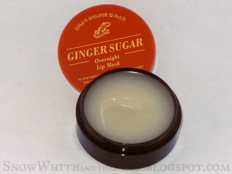 Aritaum Ginger Sugar Overnight Lip Mask Review - Snow White and the ...