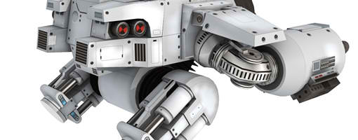 Robocop - ED-209 Papercraft Part 2 | Papercraft Paradise | PaperCrafts ...