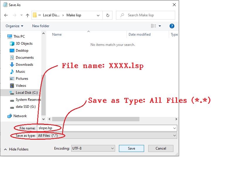 AutoLISP TH: Make a lisp File.