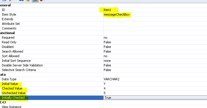 Oracle Application's Blog: How to set checkbox checked in oaf