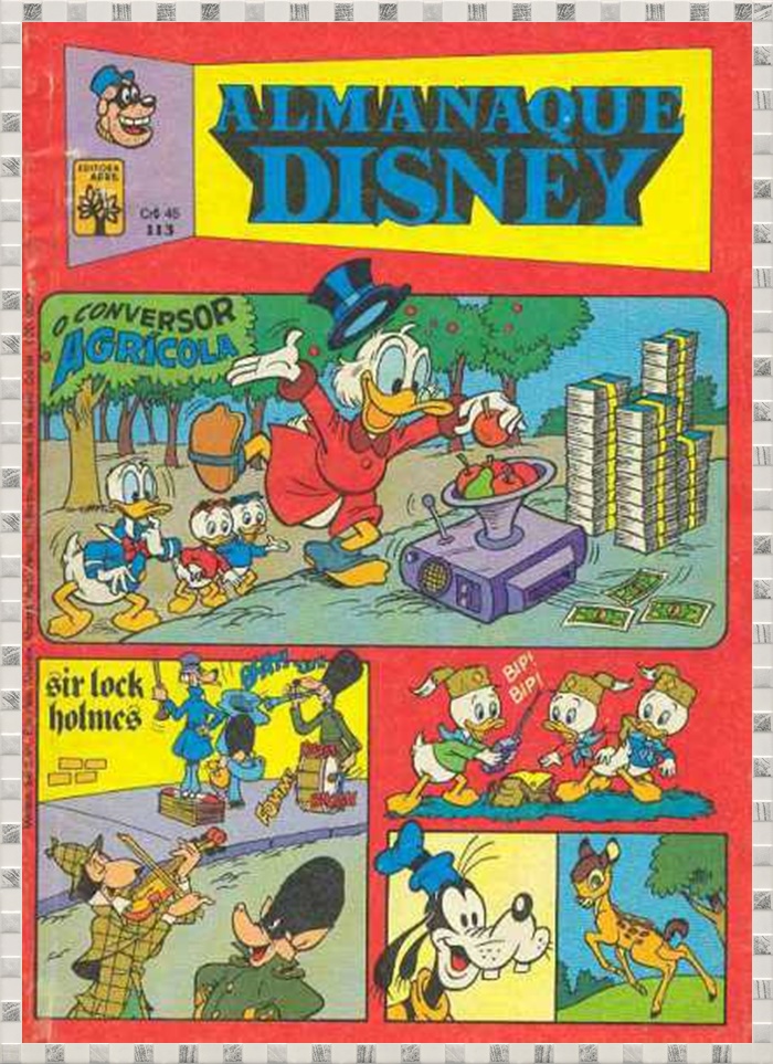 CAPAS DE GIBI COVERS COMICS-ALMANAQUE DISNEY 03