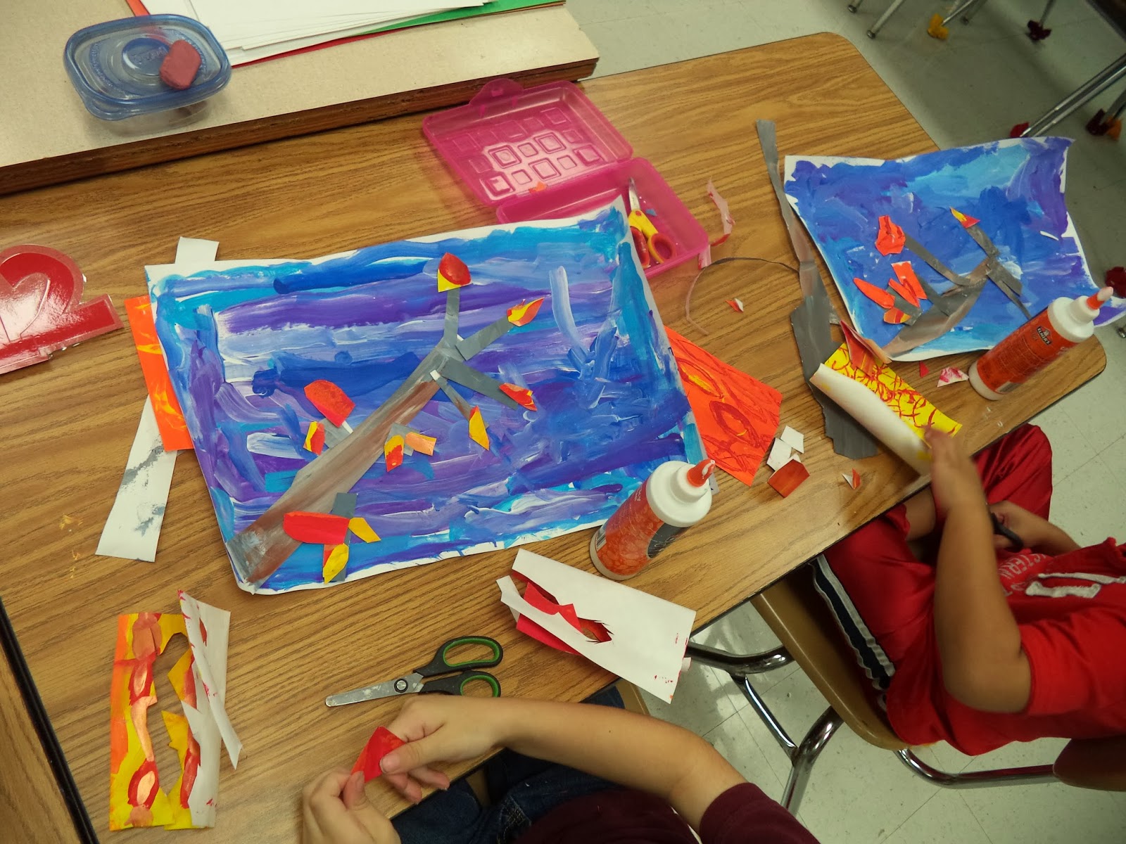 Art With Mr. E: Eric Carle Inspired Collage