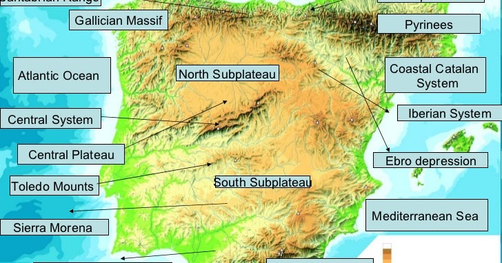 1 eso bilingüe: The Physical Geography of Spain