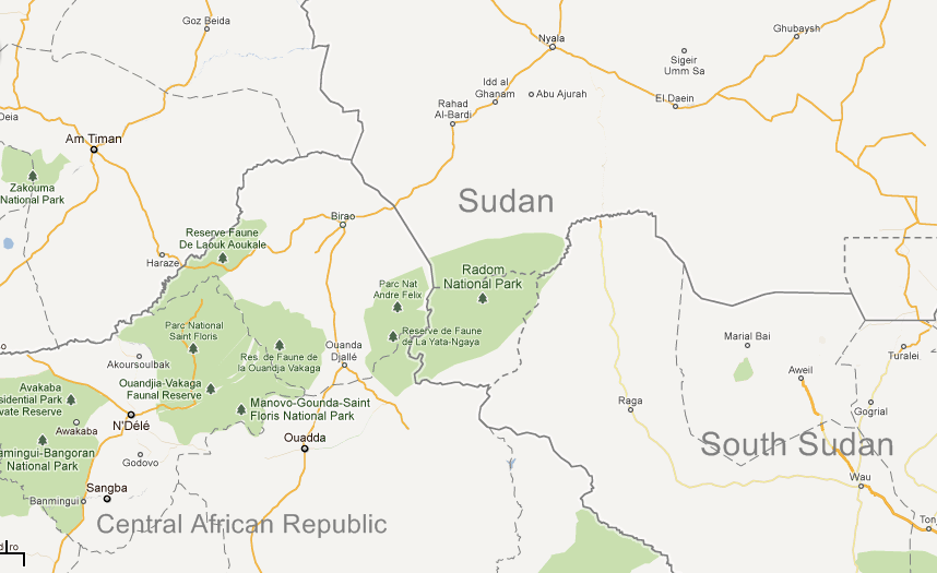 Radom National Park Sudan