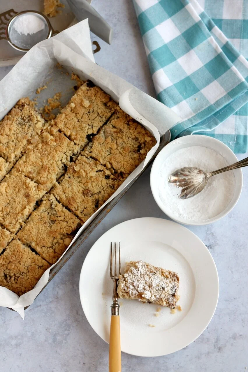 Mincemeat Crumble Slices - A Cornish Food Blog | Jam and Clotted Cream