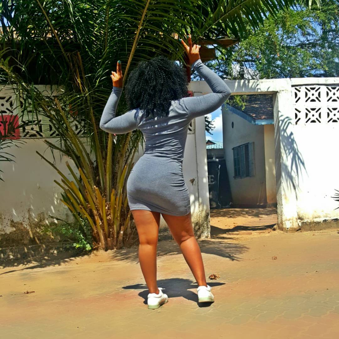 VIDEO : Linah Sanga shows off her original big bu*t from MAKETE,She ...