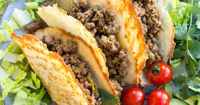 CRISPY LOW CARB KETO TACO SHELLS