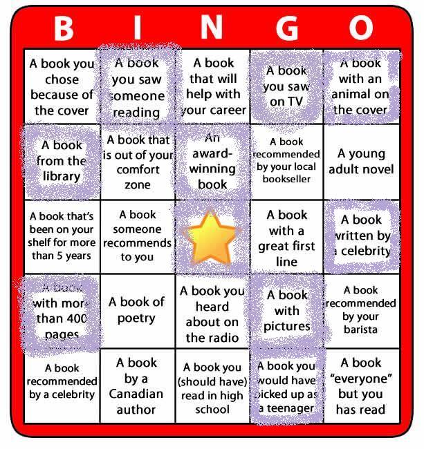 On Books, etc.: February Bingo