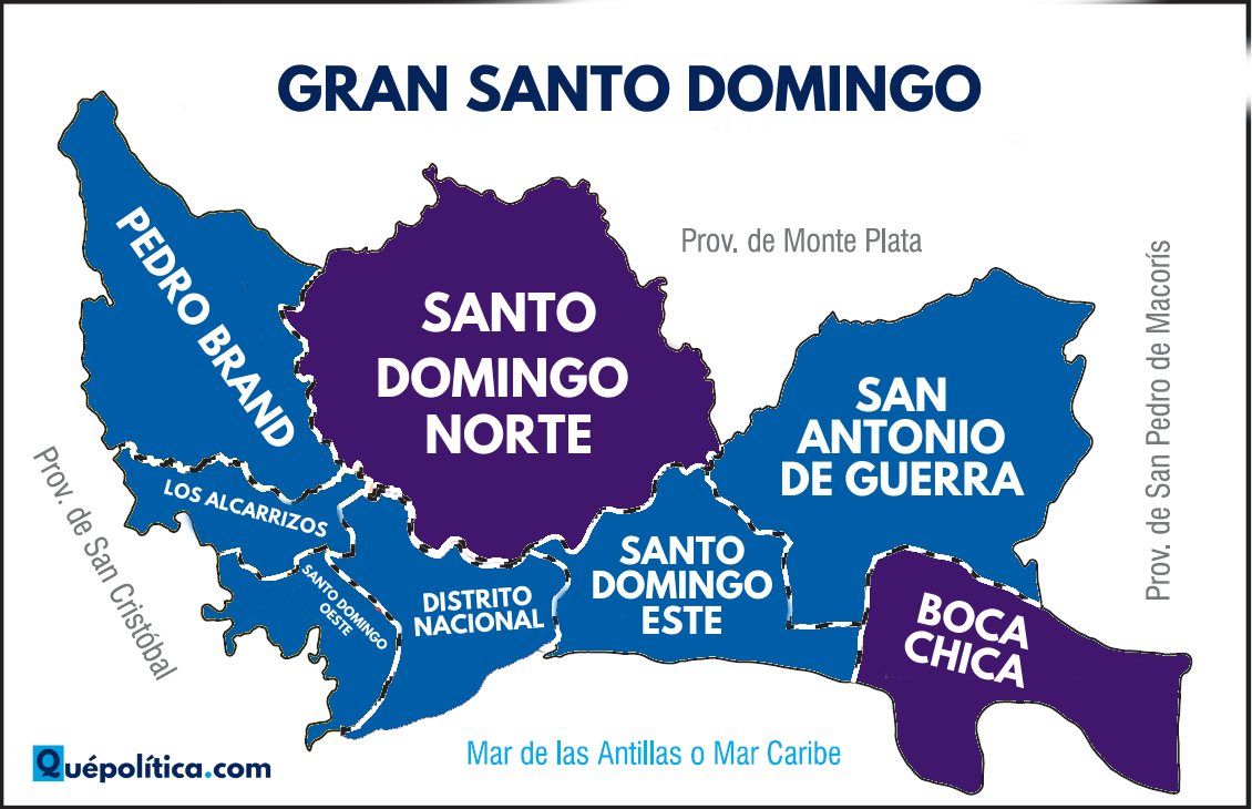 Gran Santo Domingo, el bastión que el PRM le quitó al PLD Gran Santo Domingo, el bastión que el PRM le quitó al PLD