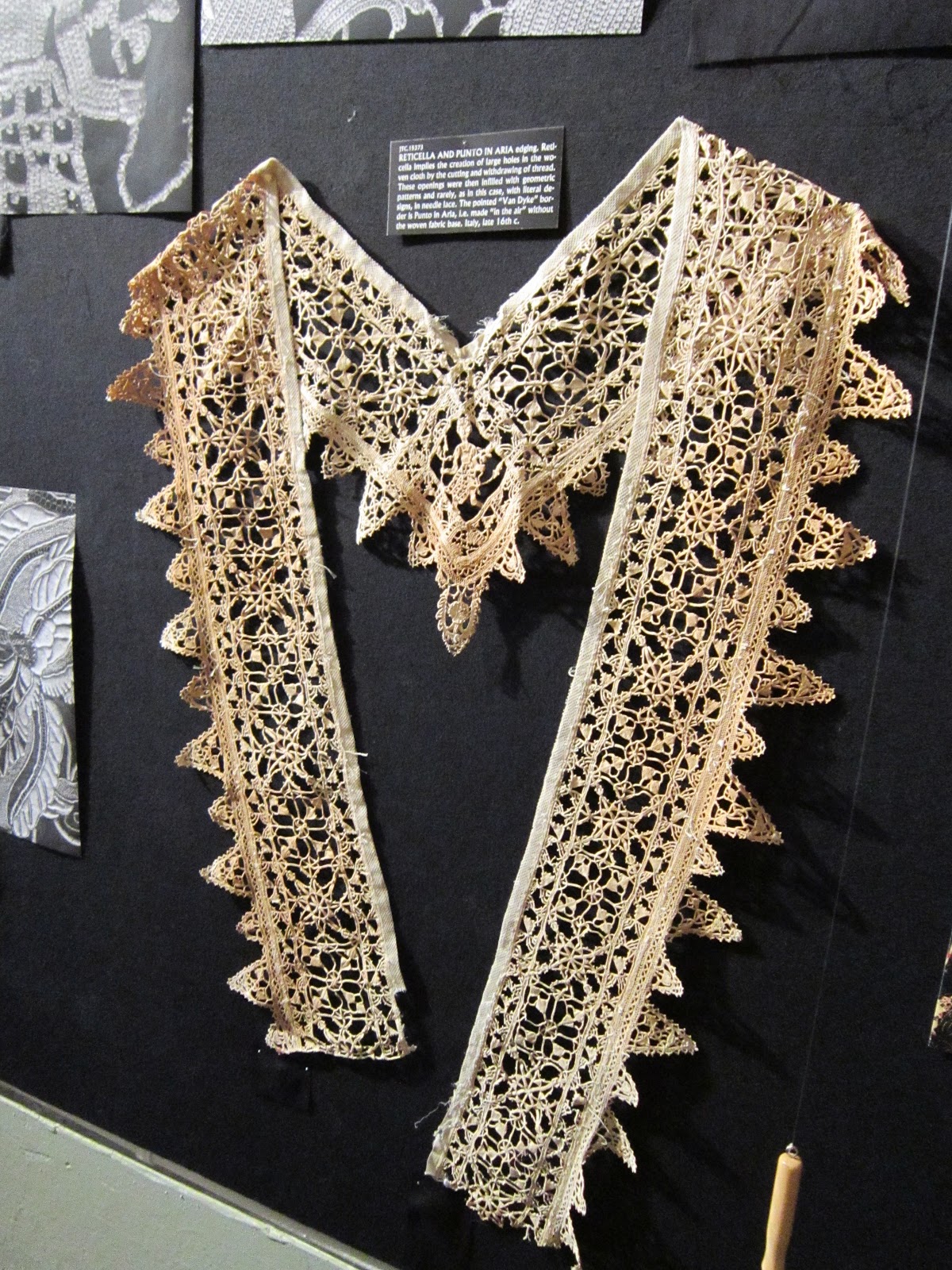 Toni's Vintage Trips: Treasures of the Lacis Museum of Lace and ...