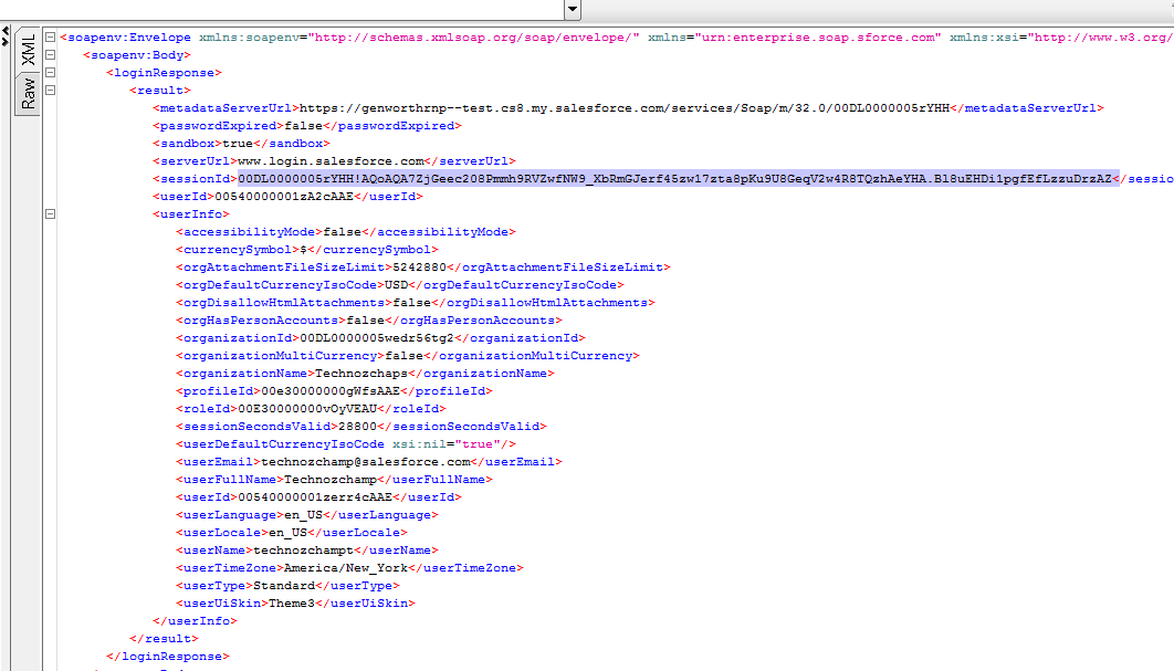All About Salesforce Salesforce Webservice Using Soap Ui