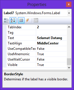 VB.NET: Label Control