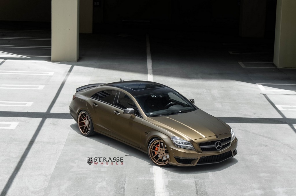 Mercedes-Benz W218 CLS63 AMG on Strasse Wheels | BENZTUNING