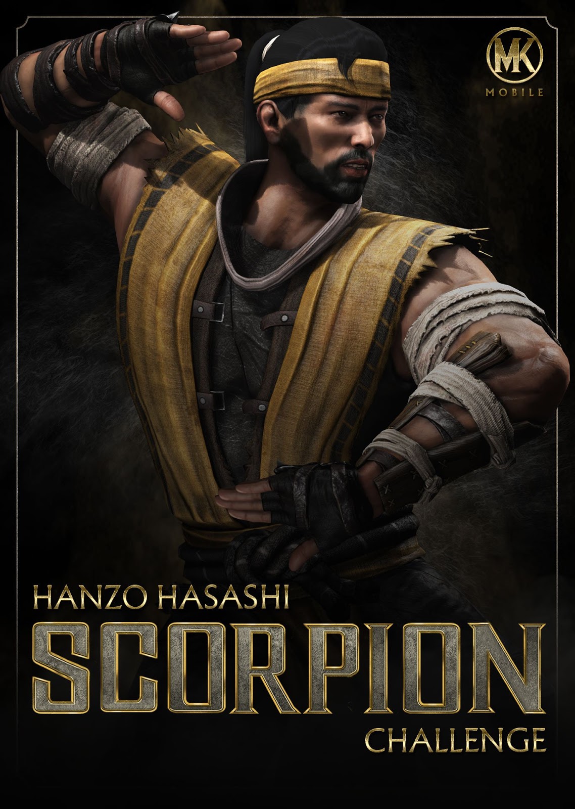 Casa Mortal Kombat: Desafio: Scorpion (Hanzo Hasashi) - MK Mobile