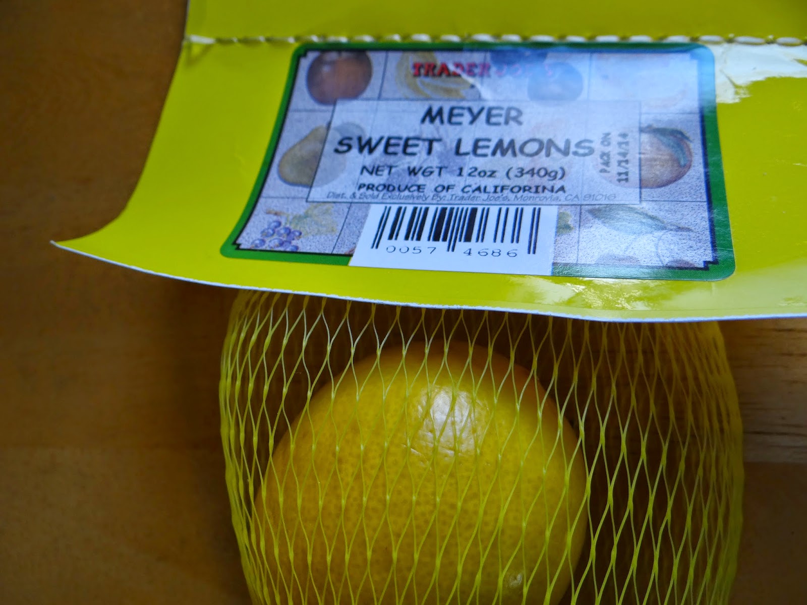 Trader Joe's 365: Day 3 - Meyer Sweet Lemons