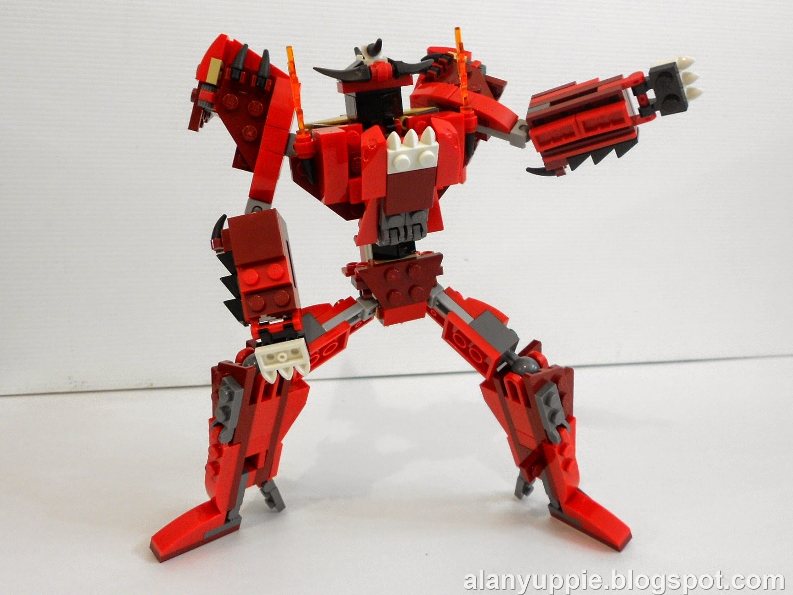 Alanyuppie's LEGO Transformers: LEGO 31032 Alternate Mode: Infernus ...